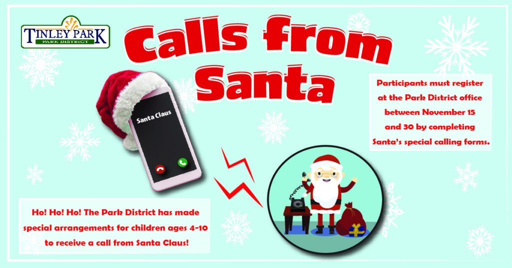 Calls from Santa - Tinley Park-Park District
